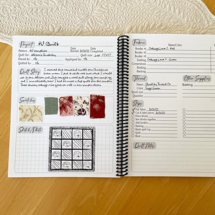 Quilt Journal – ivorypaigeshop